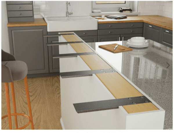 OVERHANGS & SUPPORTS - Accent Countertops