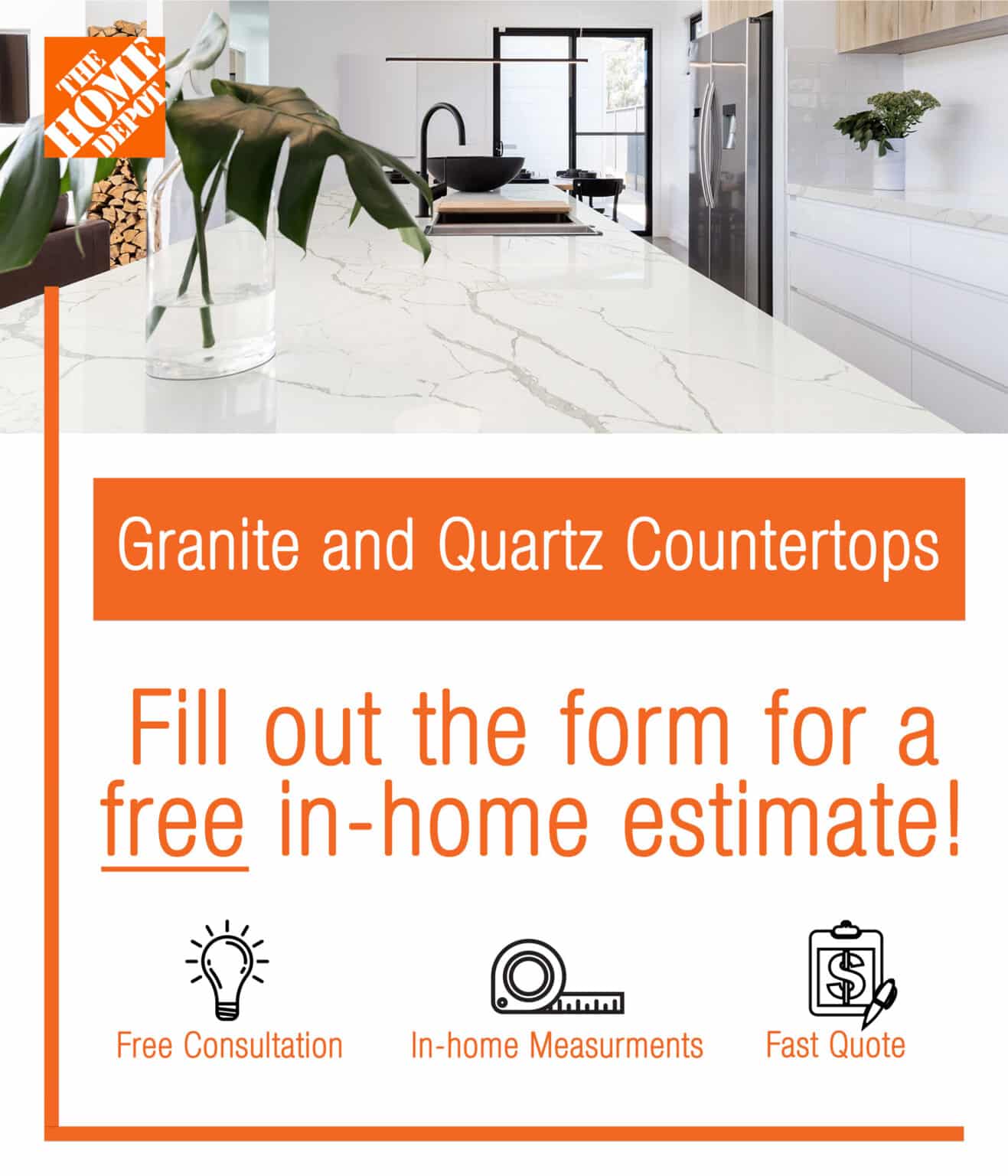 Home Depot Pro Program - Accent Countertops