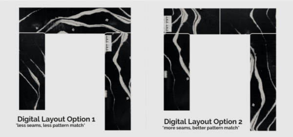 Digital Layout - Accent Countertops