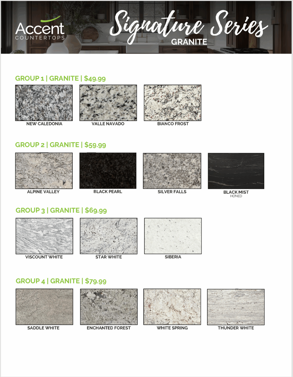 Signature Series Social Media - Accent Countertops